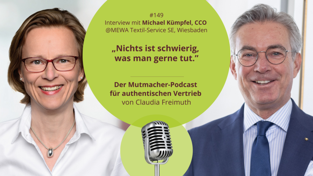 „Nichts ist schwierig, was man gerne tut.”, Interview mit Michael Kümpfel, CCO @MEWA Textil ...